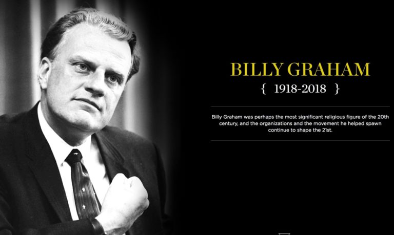 Remembering the message of Billy Graham • Notes from the Trail